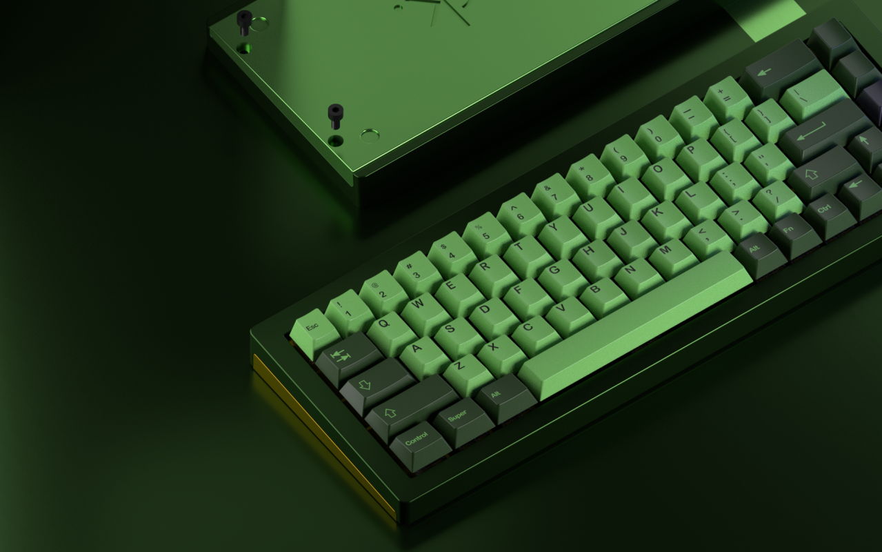 mega. 65% keyboard - keebwerk.
