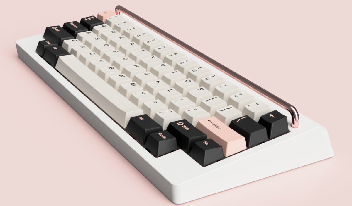 60% Mechanical Keyboard Aluminium SynthLabs060, Keebwerk.